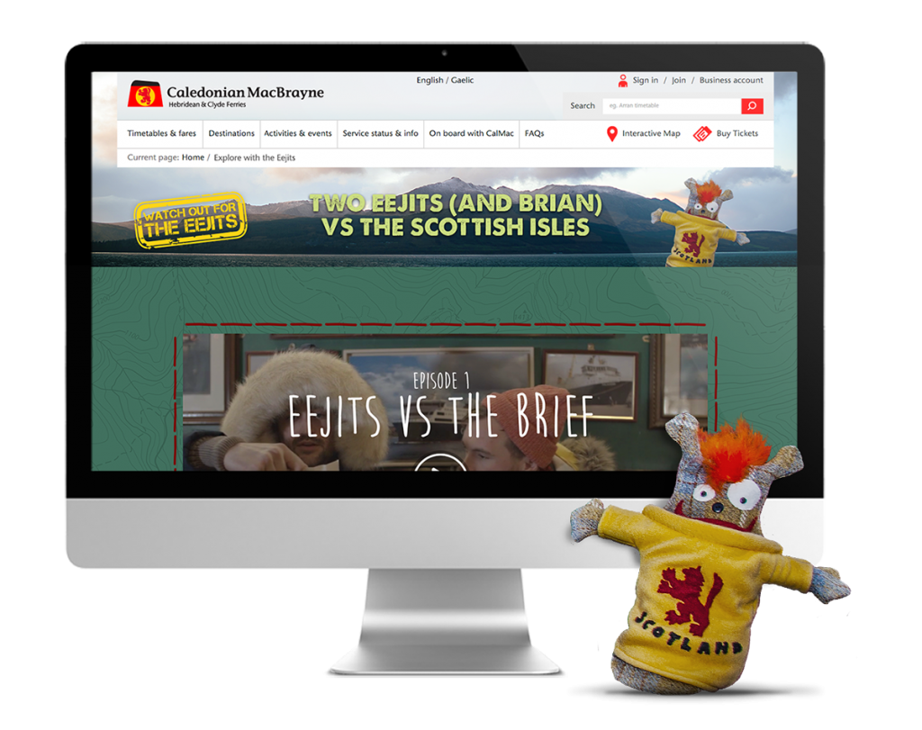 Calmac Ferries Digital Marketing Campaign | The Lane Agency
